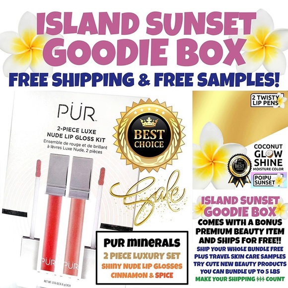 Pur | Makeup | Goodie Box Pur 2 Pc Nude Lip Gloss Set Cinnamon ...